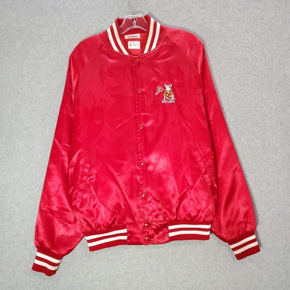 Satins | Jackets & Coats | Vintage Bud Light Spuds Mackenzie Dog Men ...